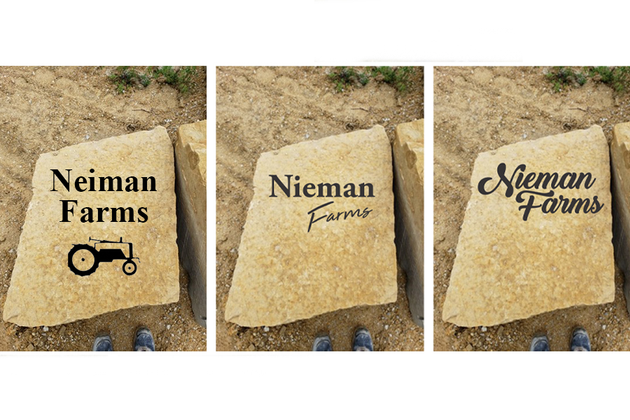 Stone Signs | Fischer Stone & Materials